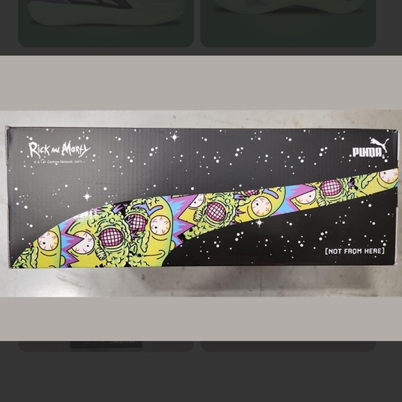 Puma | Shoes | Puma Mb2 Rick And Morty Sneakers New In Box M3 | Poshmark
